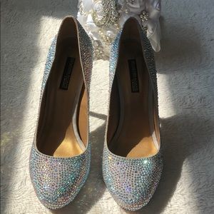 Benjamin Adams | Shoes | Swarovski Crystal Wedding Shoes From ...